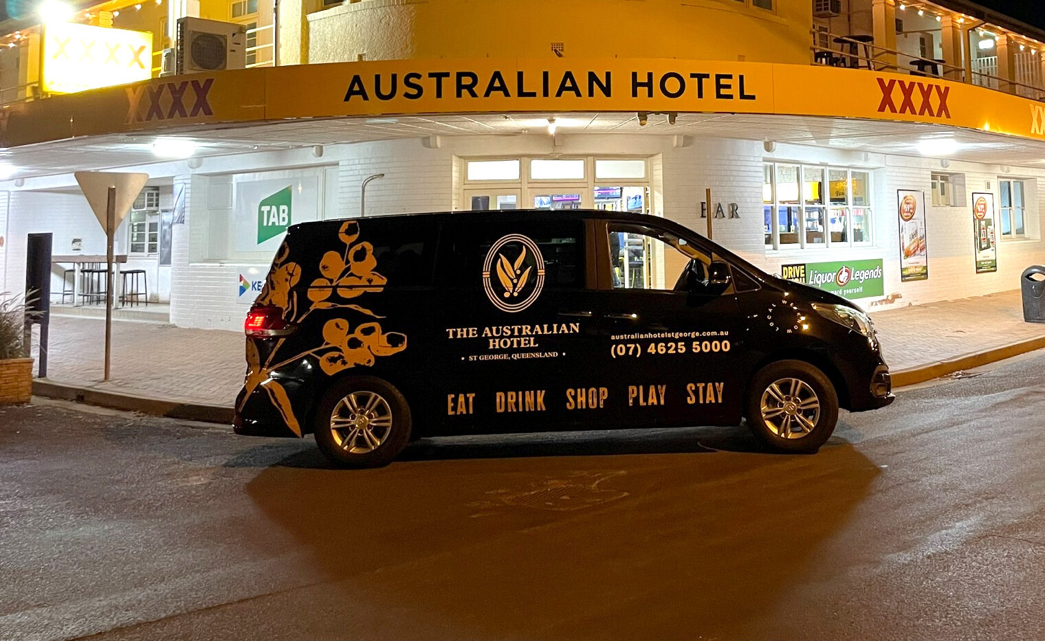 Courtesy Bus - The Australian Hotel St. George
